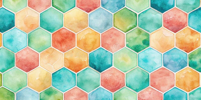 Stunning Seamless Hexagon Tile Pattern Background for Interior and ...