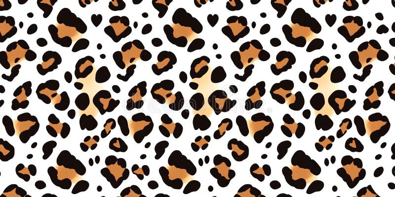 Bold Leopard Print Seamless Pattern Modern Vibrant Design for ...