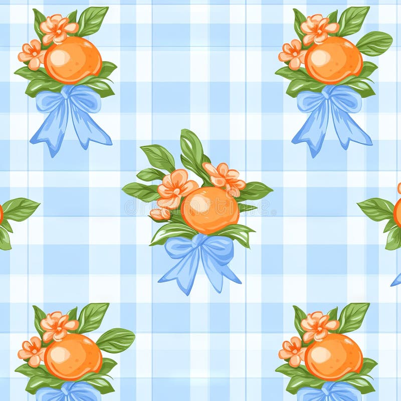 A Stunning Seamless Pattern Featuring Vibrant Summer Beach Vacation ...