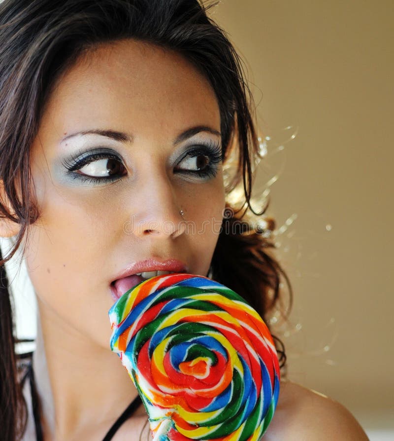 Alluring woman stock photo. Image of person, style, flirt - 4678472