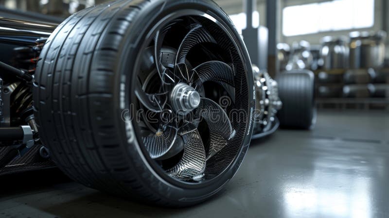 A Stunning Shot of the Cooling Fan in Full Rotation Showcasing the ...