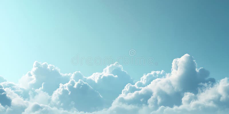 Stunning Sky Background: Soft Clouds and Blue Sky Stock Illustration - Illustration of relaxing ...
