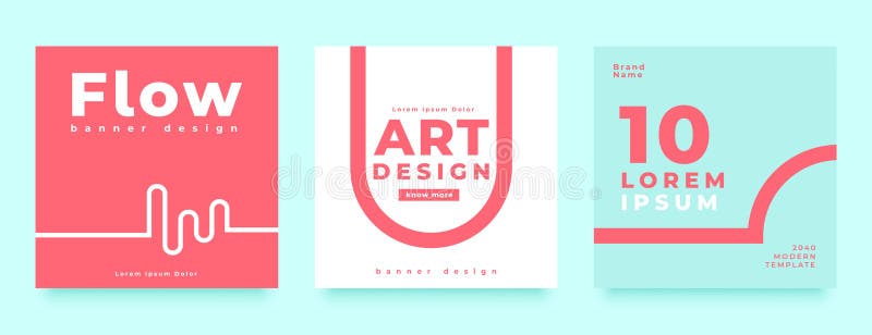 Stunning Social Media Story Template in Collection Stock Vector ...