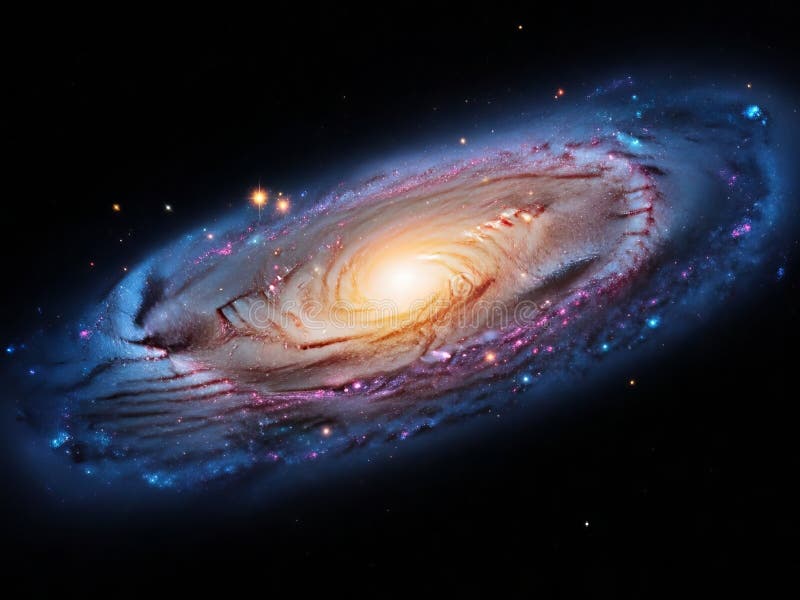 Stunning Deep Space Spiral Galaxy Stock Illustrations – 4,548 Stunning ...