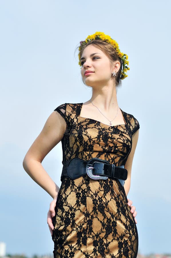 Stunning spring girl stock image. Image of desire, female - 17710121