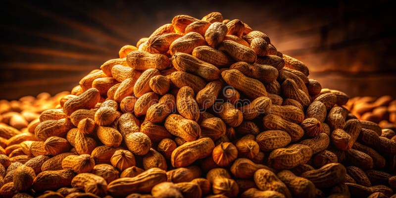 Stunning Stacked Peanuts a Long Exposure Masterpiece of Night Food ...