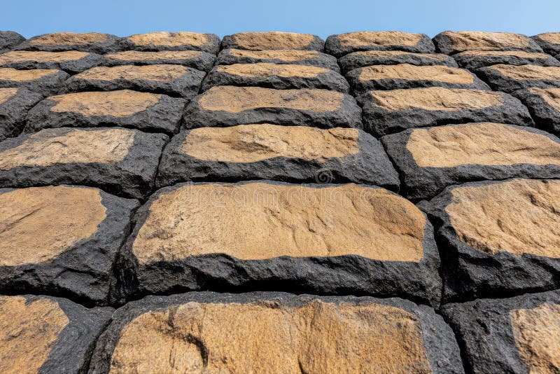 Stunning Stone Wall Pattern - a Masterpiece of Architectural Design ...