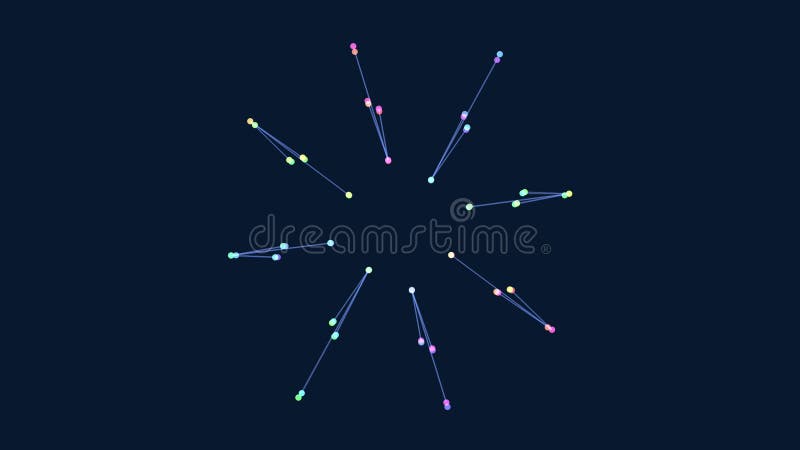 Stunning Stylized Constellation with Intricate Lines and Dots Stock ...