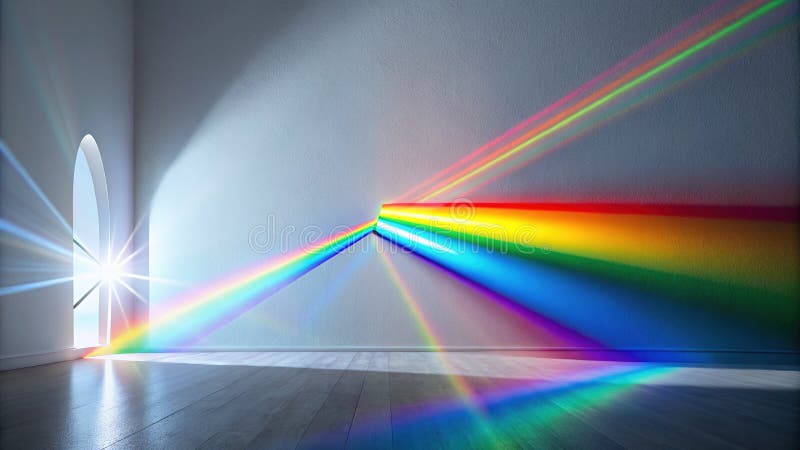 Stunning Surreal Rainbow Laser Light Refraction Effect Overlay for ...