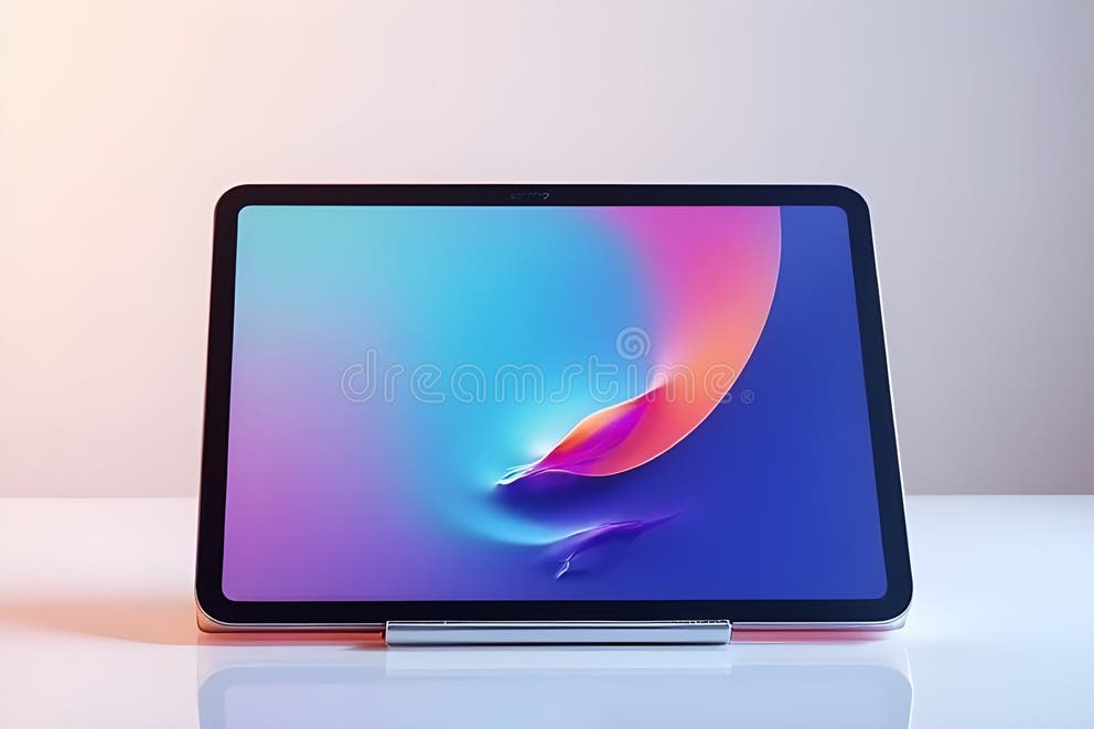 Stunning Tablet Display Immersive Visuals on a Portable HighTech Device ...