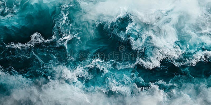 Stunning Teal Ocean Wave Background HighResolution Texture for Design ...