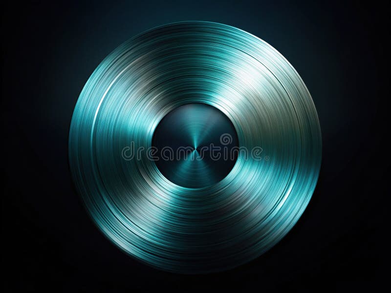 Stunning Teal and Silver Circular Gradient Background a Modern Elegant ...