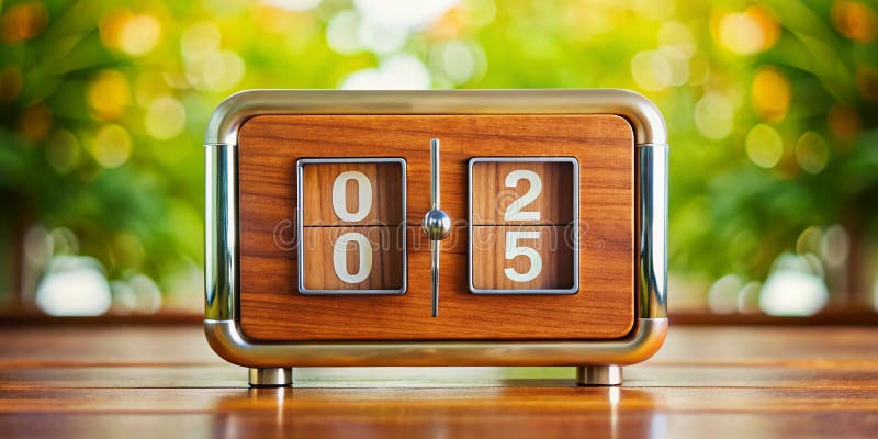 Stunning TiltShift CloseUp of a SlowMotion Flip Clock Transitioning ...