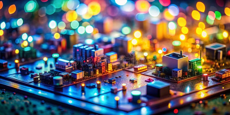 Stunning TiltShift Miniature Computer Backgrounds Immerse Yourself in ...