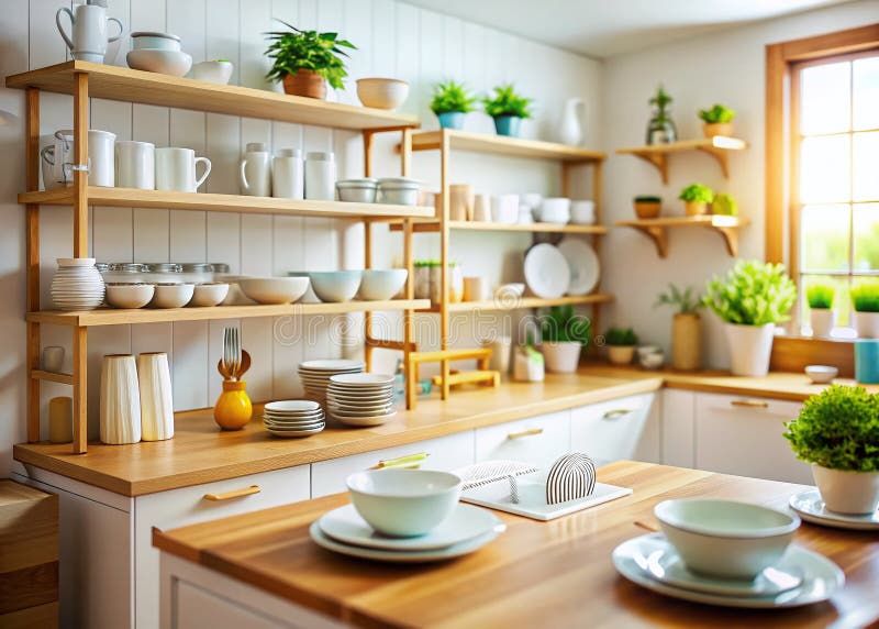 Stunning TiltShift Photography Captures a Minimalist Kitchen with White ...