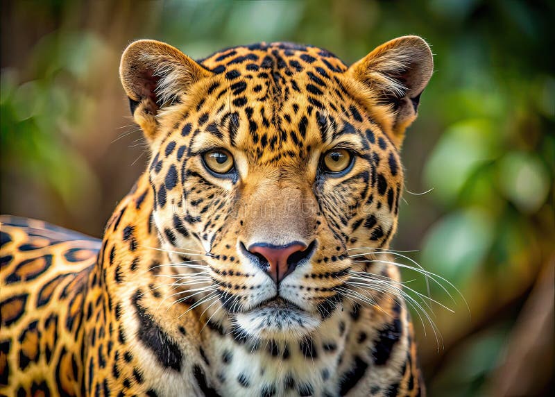 A Stunning TiltShift Portrait of a Leopard a Masterful Exploration of ...