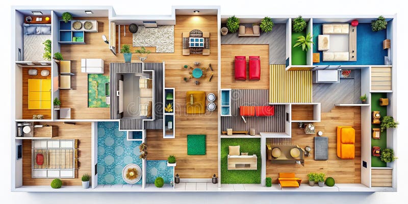 Stunning TopDown Views of Modern Home Floor Plans a Comprehensive ...