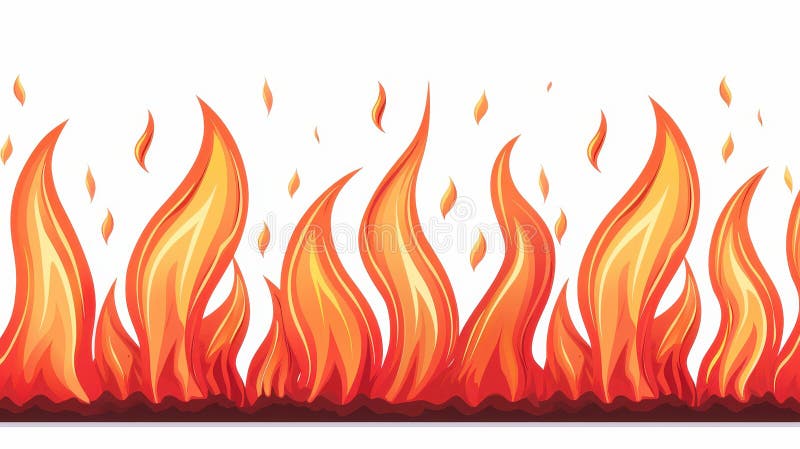 Stunning Translucent Fire Flames and Sparkling Effects Add Depth To ...