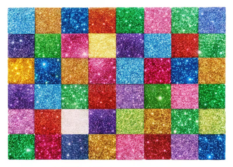 Stunning Transparent Glitter Patchwork Fabric Texture a Vibrant ...