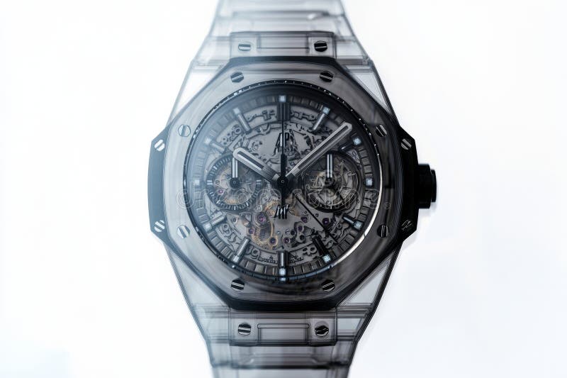 A Stunning Transparent Watch Reveals Its Complex Inner Workings ...