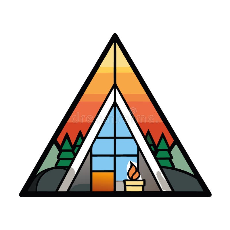 A Stunning Triangular House Sits Nestled in Nature. Its Large Windows ...