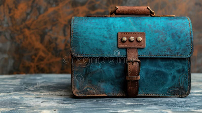 Turquoise Rustic Leather Texture Background Banner - Long Panorama ...