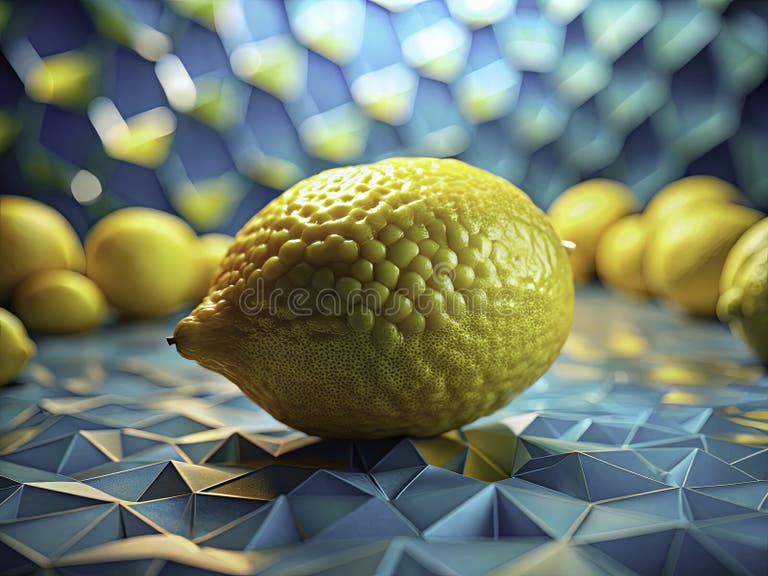 Stunning UHD Lemon Peel Loop a Visually Captivating 3D Animation ...