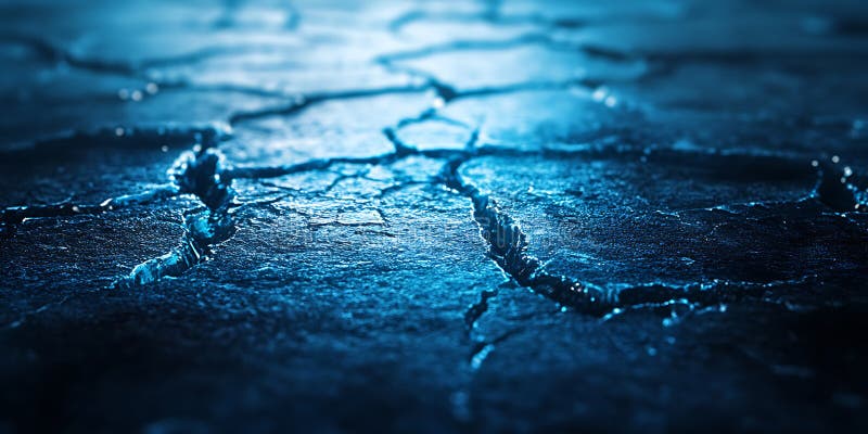 Stunning Underwater Scene Deep Ocean Background with Dark Blue Water ...