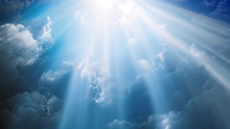 A Stunning Underwater Video Showcasing a Mesmerizing View of Light ...