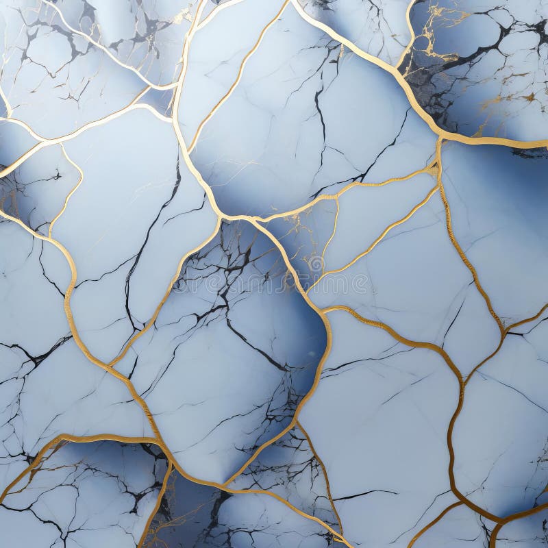Luxurious Vitrified Marble Surfaces with Subtle Blue Hues Stock ...