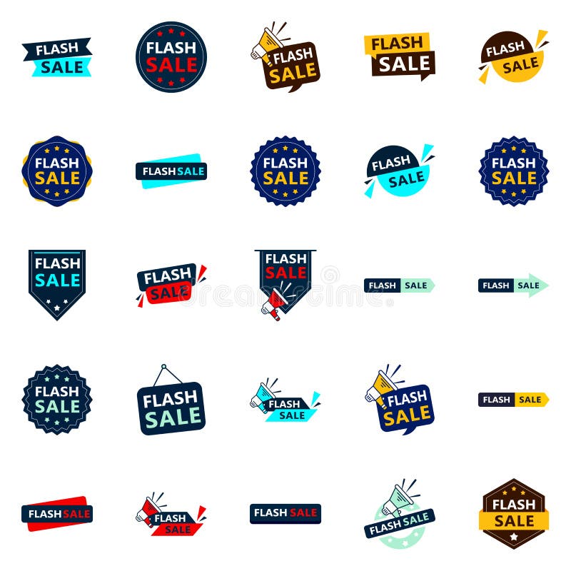 25 Stunning Vector Designs in the Flash Sale Bundle Perfect for Sales ...
