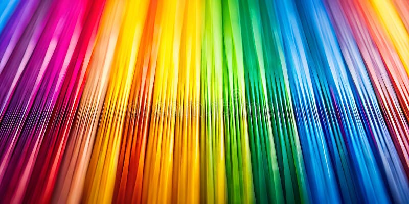 Stunning Vertical Color Gradient Stripes a Vibrant Macro Spectrum ...
