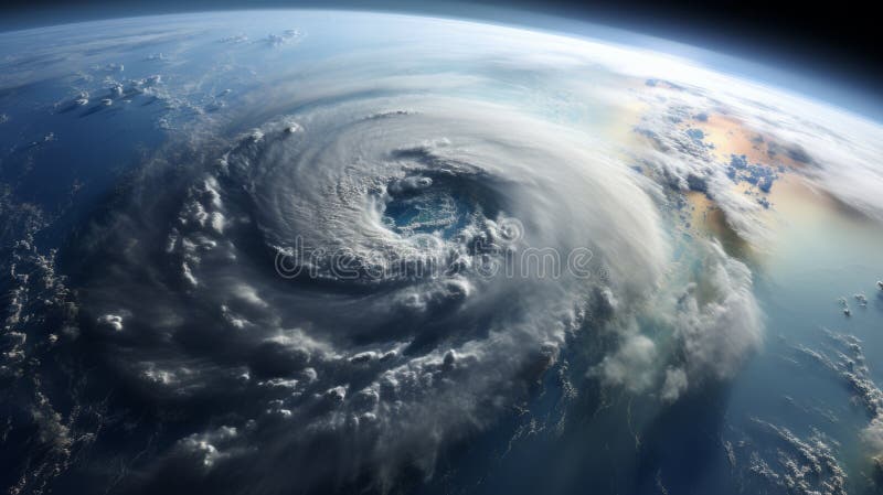 A Stunning View of an Atmospheric Cyclone Captured from Space ...