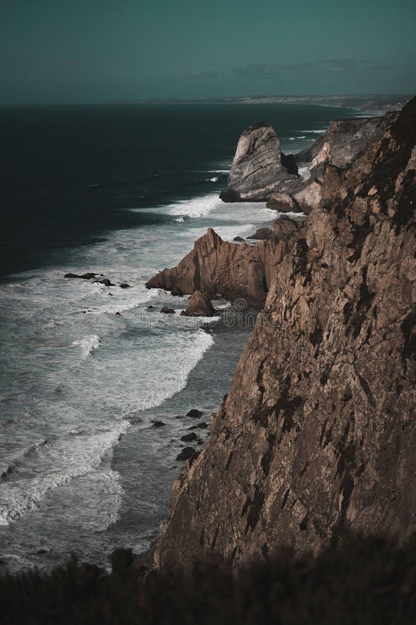 Stunning View of a Rocky Outcrop, Overlooking the Vast Expanse of the ...