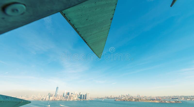 Stunning View from Top of Statue of Liberty Stock Photo - Image of view ...
