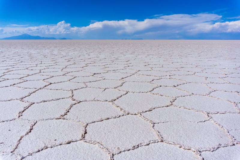 Stunning View of the Uyuni Salt Flat in Bolivia with Its Unique ...