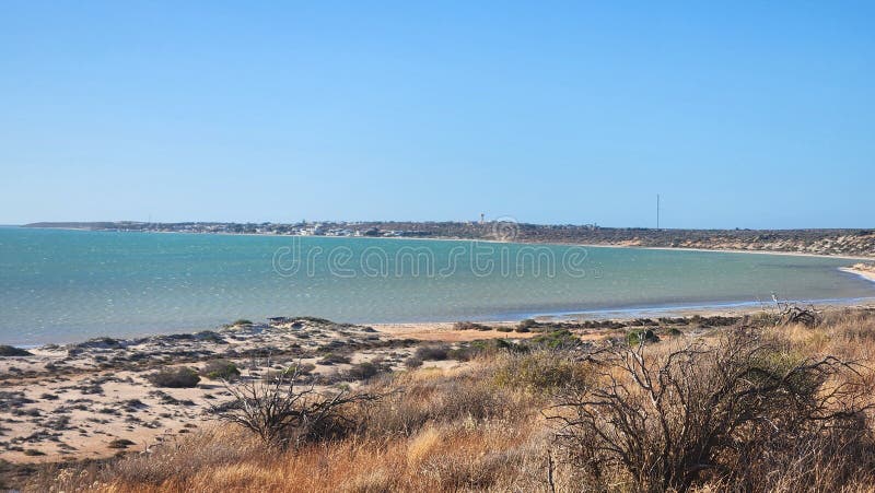 Denham - Town in Western Australia Stock Image - Image of plateau ...