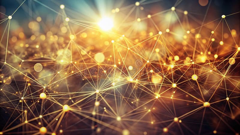 A Stunning VintageInspired Abstract Digital Connection Background Ultra ...