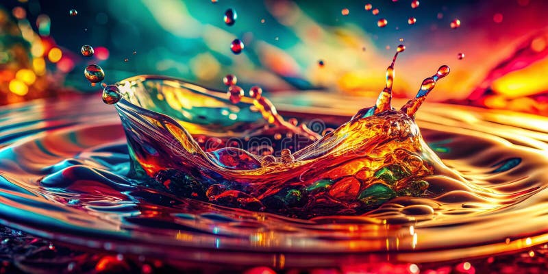 Stunning VintageInspired 4K Liquid Flow Animation a Mesmerizing 3D CGI ...