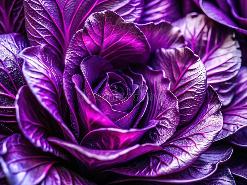 Stunning Violet Metallic Abstract Modern Art a Captivating Visual ...