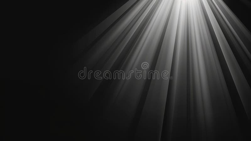 Stunning Visual Abstract Beams and Rays of Light on a Black Screen ...
