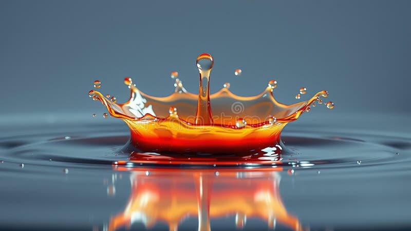 Minimalist Water Splash Art Dynamic Droplet Photography HighQuality ...