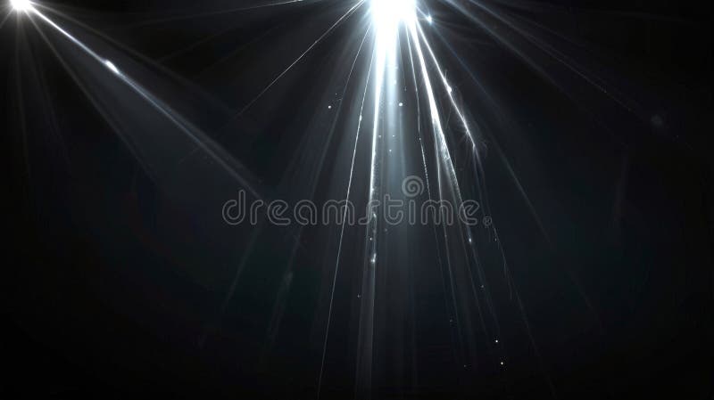 A Stunning Visual of Bright Light Radiating Outward Against a Dark ...