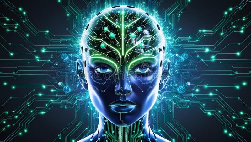 Artificial Intelligence: Ruling the Earth and the Universe Stock ...