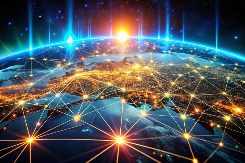 A Stunning Visual Depiction of Global Digital Interconnectivity ...