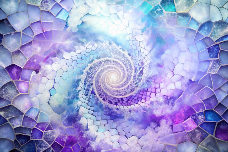 A Stunning Visual Display Cool Mist Apparatus Frosty Mosaic Splash ...