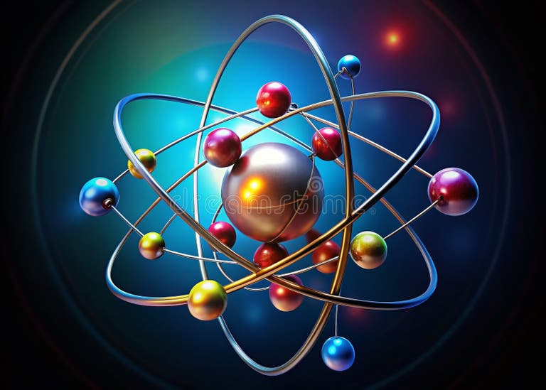 A Stunning Visual Exploration of Atomic Structure Panoramic View of an ...