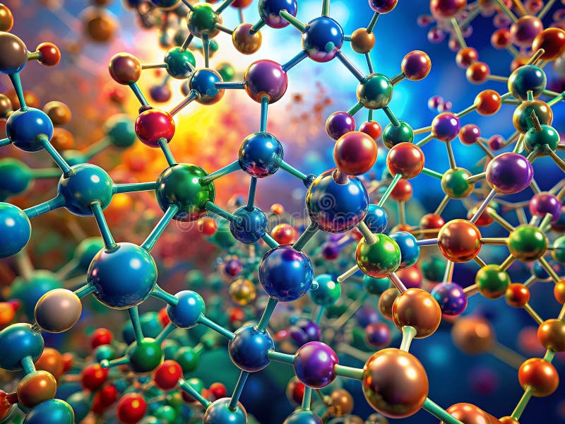 A Stunning Visual Exploration of Molecular Structures Intricate 3D ...