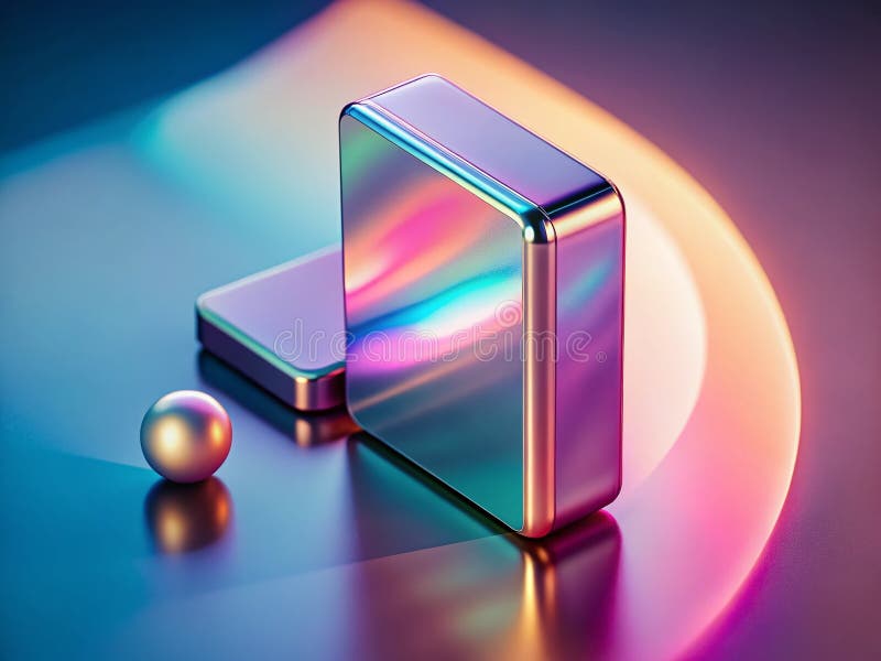 A Stunning Visual of a Futuristic Power Bank 3D Floating Elements ...