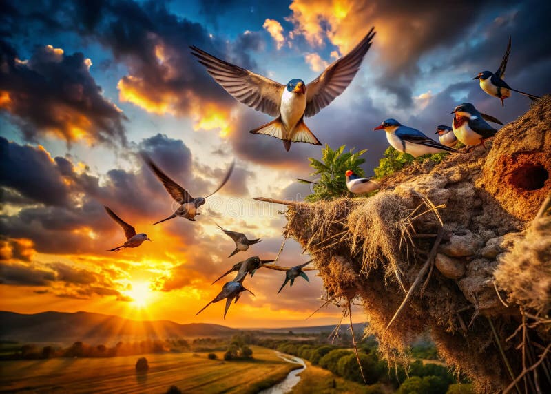 A Stunning Visual Journey into the Lives of Swallow Birds Documentary ...
